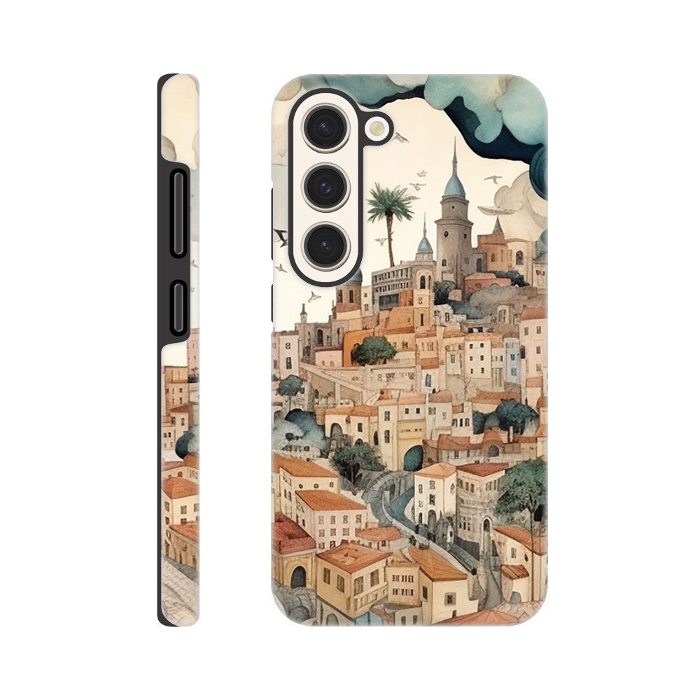 LISBON PORTUGAL City Skyline View Portuguese Travel Cell Phone Tough ...