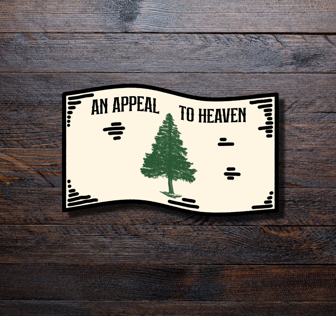 An Appeal to Heaven Flag Sticker | Revolutionary War | George ...