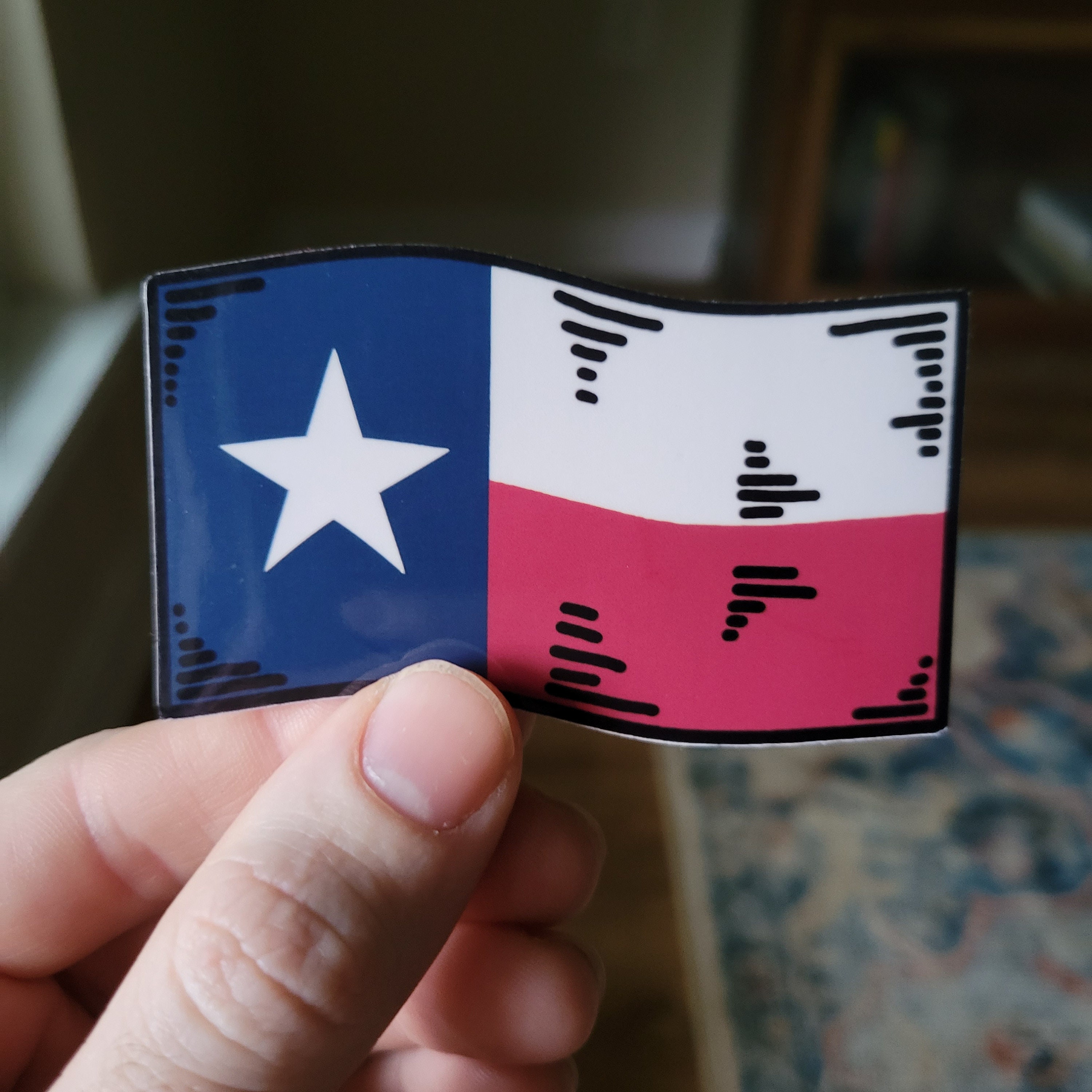 Texas Flag Sticker Texas State Flag Texas Pride Gift Lone Star State ...