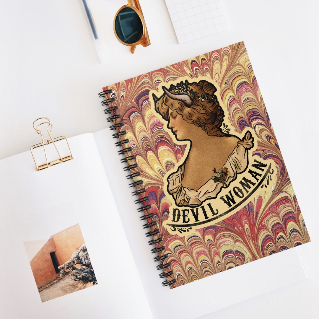 Devil Woman Spiral Notebook | Marty Robbins Vinyl | Gun Fighter Ballads ...
