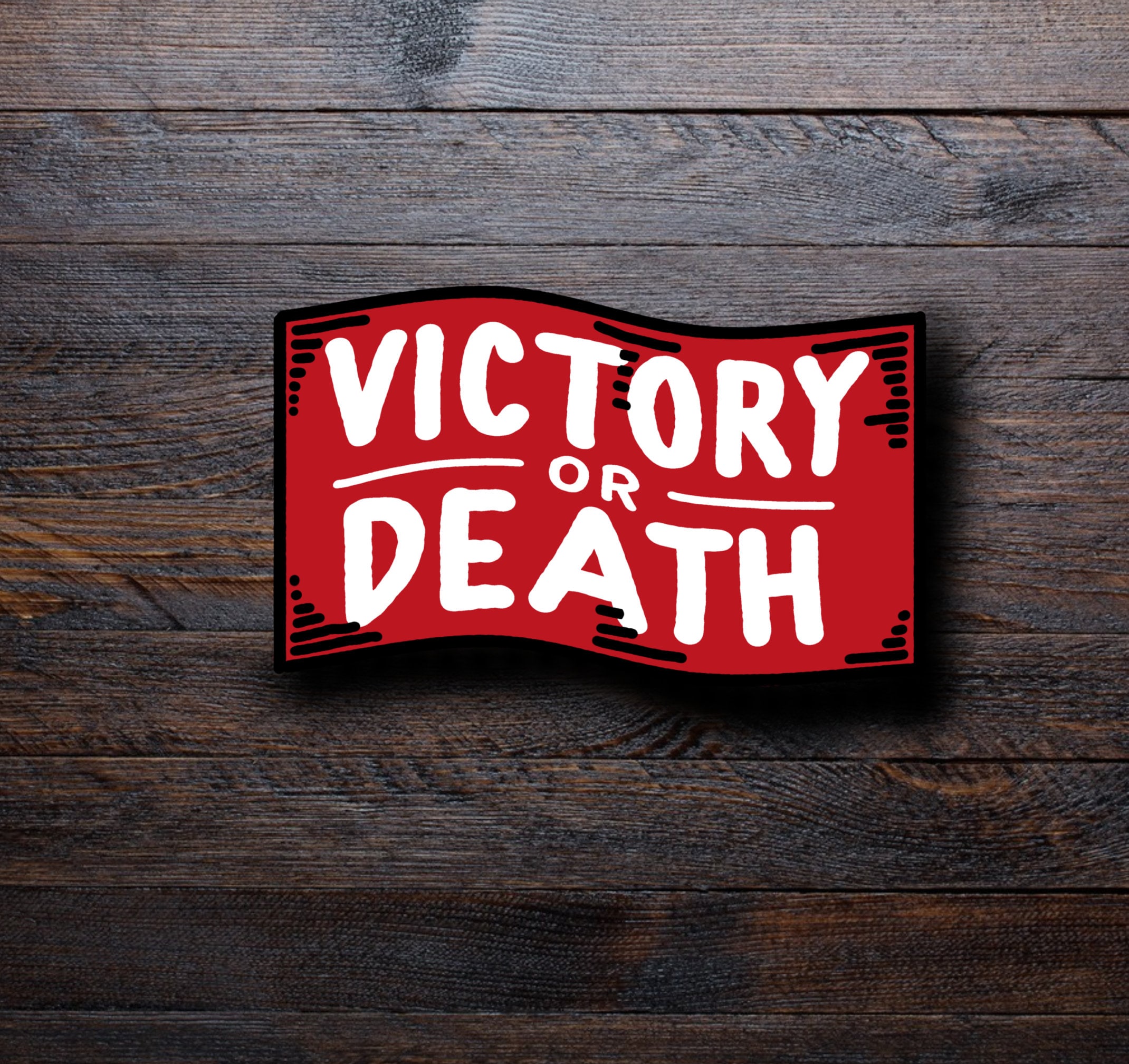 Victory or Death Flag Sticker | Alamo, Texas Independence - Etsy