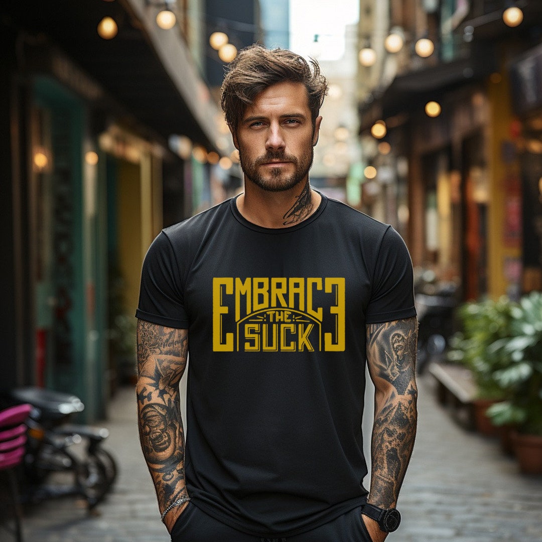 Embrace the Suck T-shirt US Military Clothing Veterans Gift for Men Gildan Shirts - Etsy