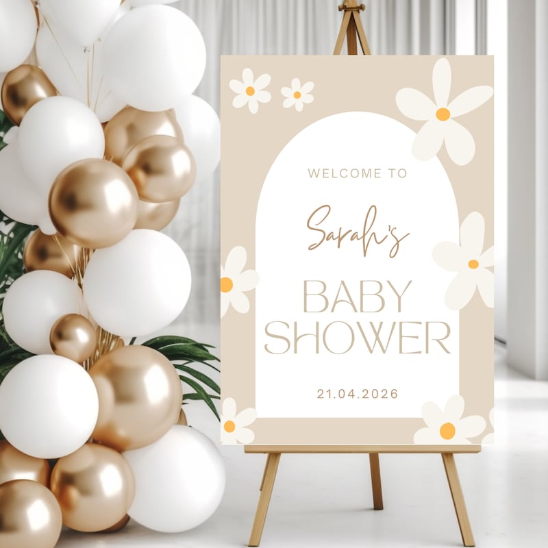 Baby Shower Poster - Etsy