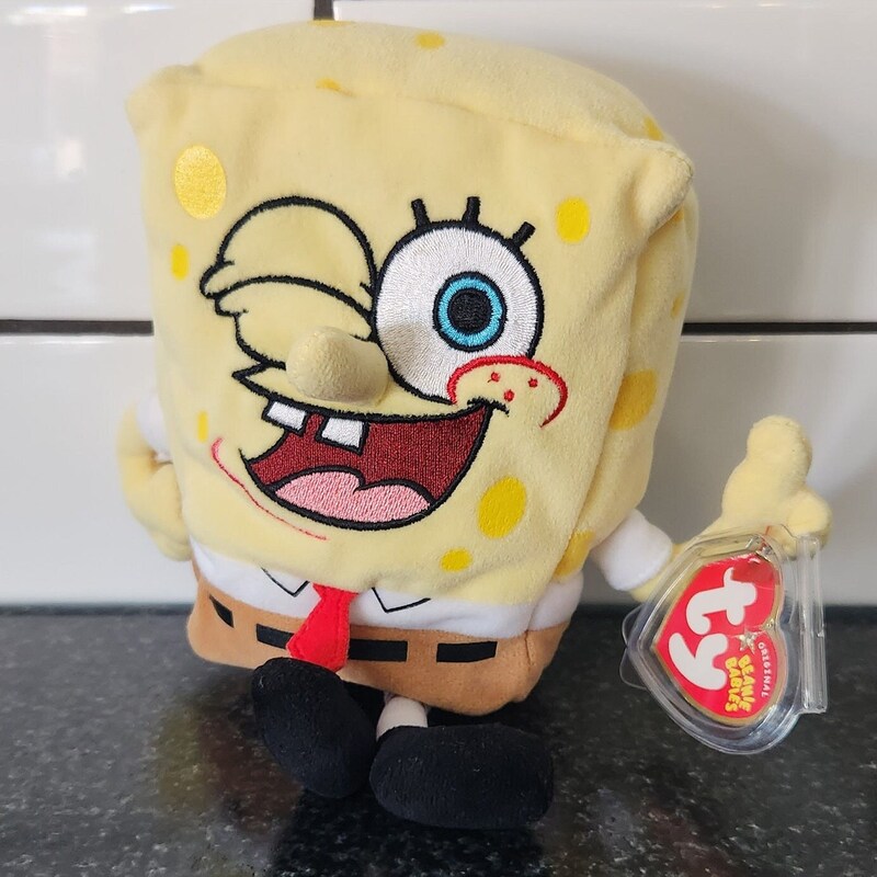 Spongebob Ty Beanie - Etsy