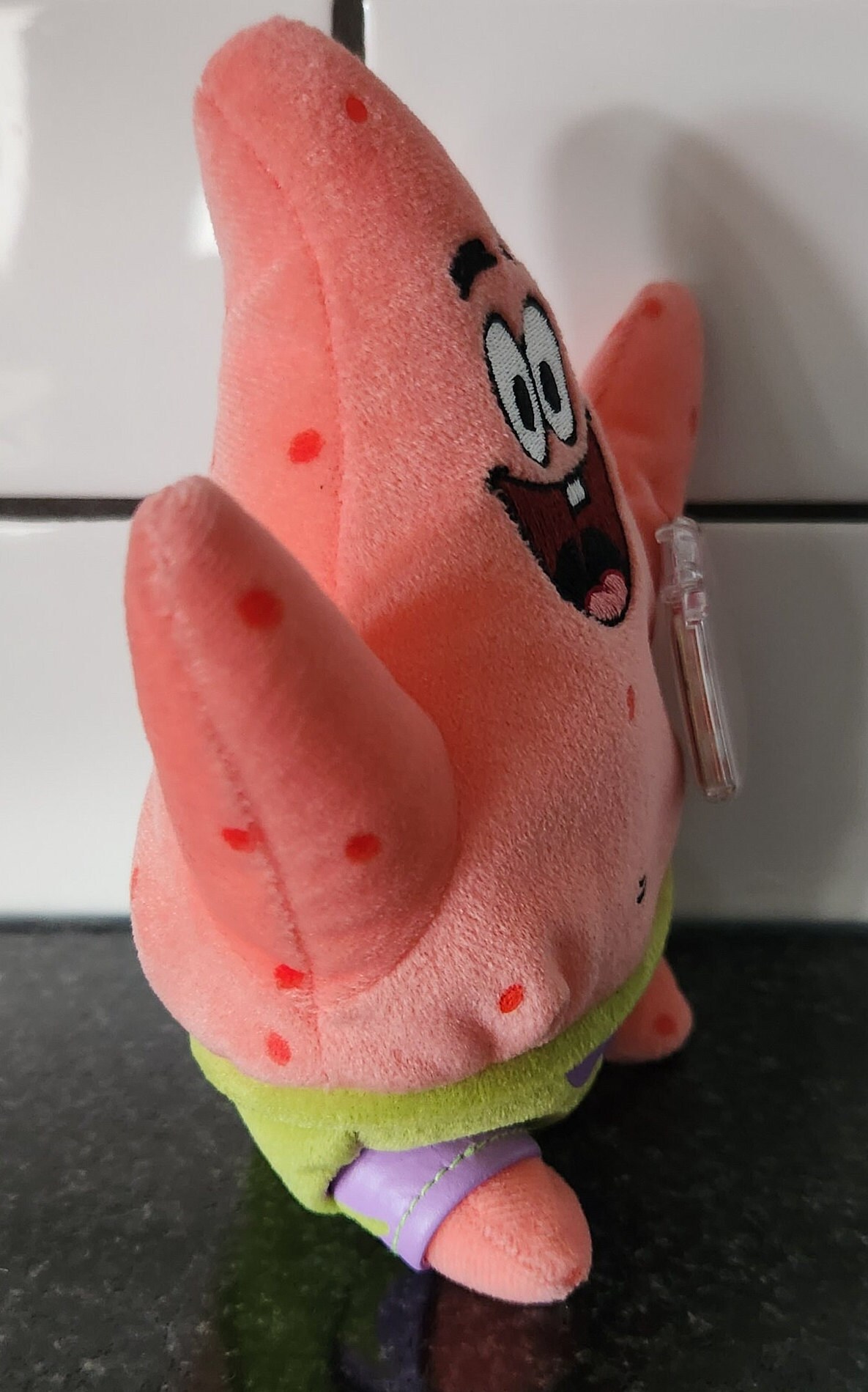 Ty Beanie Baby “patrick Star” From Spongebob Squarepants *rare* (7 Inch ...