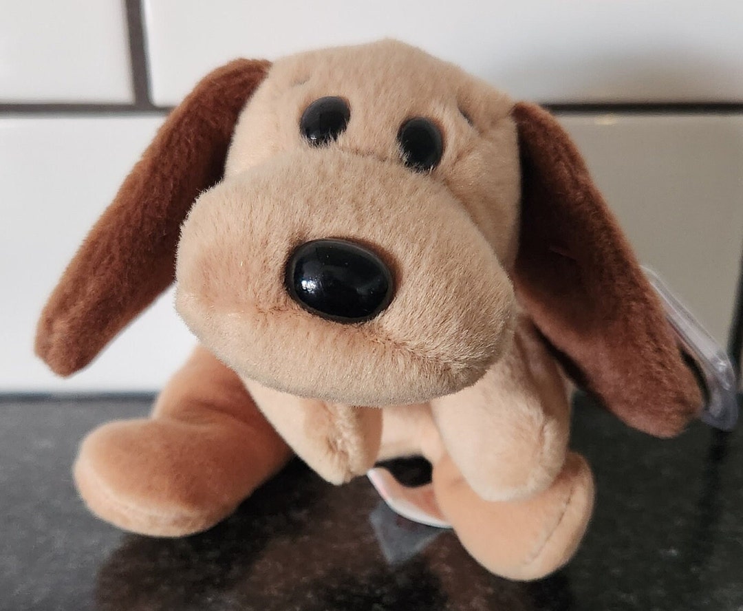 Ty Beanie Baby “bones” the Dog (9 Inch) Super Cute! - Etsy