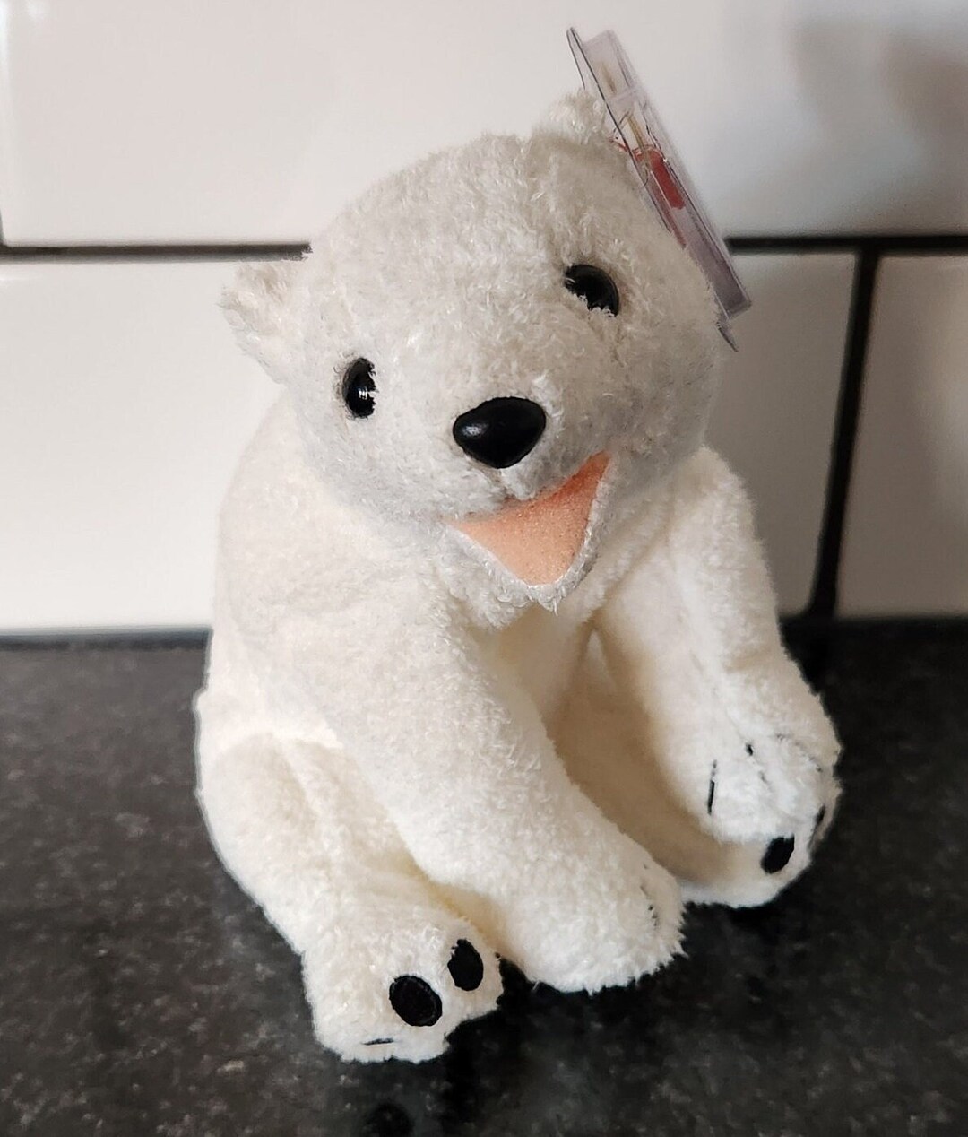 Ty Beanie Baby “aurora” the White Polar Bear (6.5 Inch) - Etsy