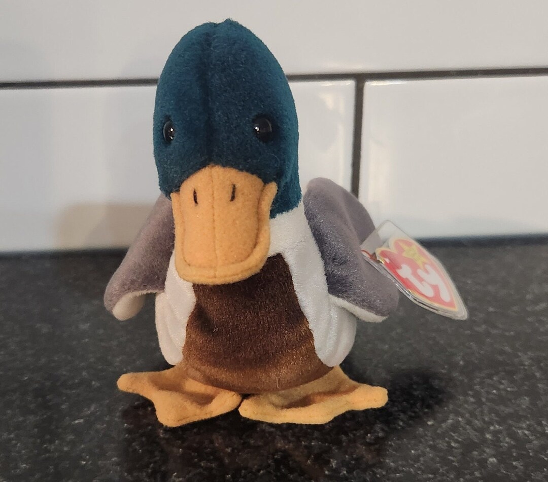 Ty Beanie Baby “jake” the Mallard Duck (5.5 Inch) - Etsy