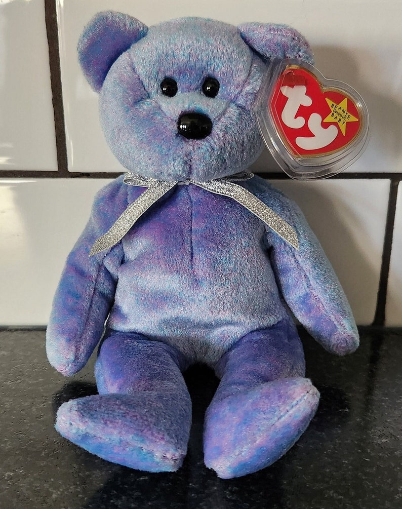 Ty Beanie Baby clubby Ii the Bear With Clubby Tush Tag Error 8.5 Inch ...
