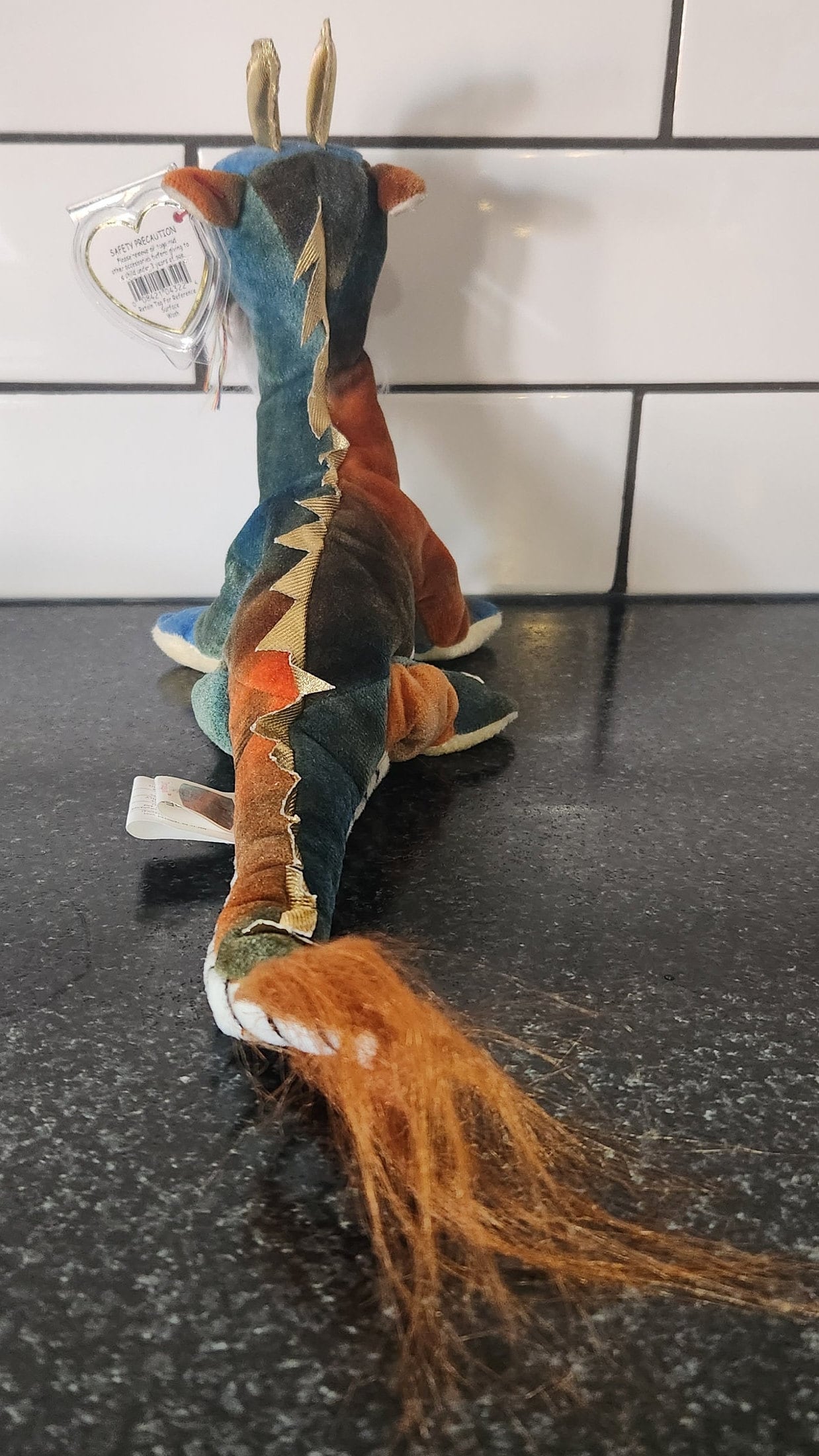 Ty Beanie Baby "dragon" From the Zodiac Collection (vintage From 2000 ...