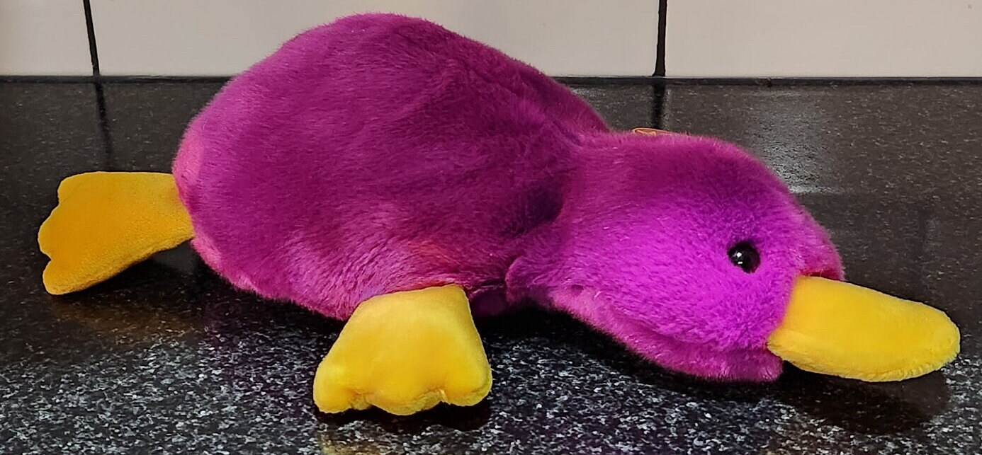 Ty Beanie Buddy “patti” the Platypus (14.5 Inch) - Etsy