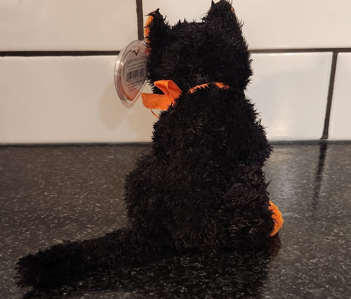 Ty Beanie Baby “fraidy” the Black and Orange Halloween Cat (6 Inch) - Etsy