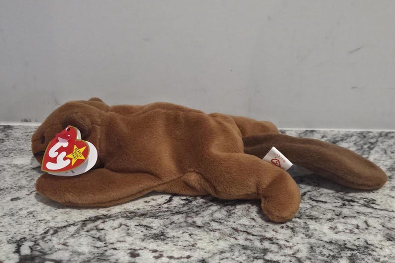 Ty Beanie Baby “bucky” the Beaver (8.5 Inch) - Etsy Canada
