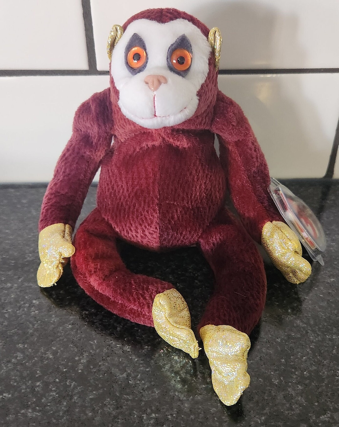 Ty Beanie Baby "monkey" From the Zodiac Collection (vintage From 2000 ...