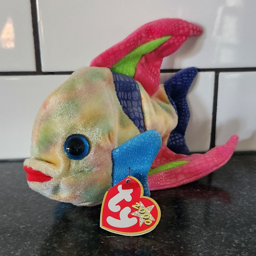 Ty Beanie Baby “aruba” the Angel Fish (7 Inch) - Etsy