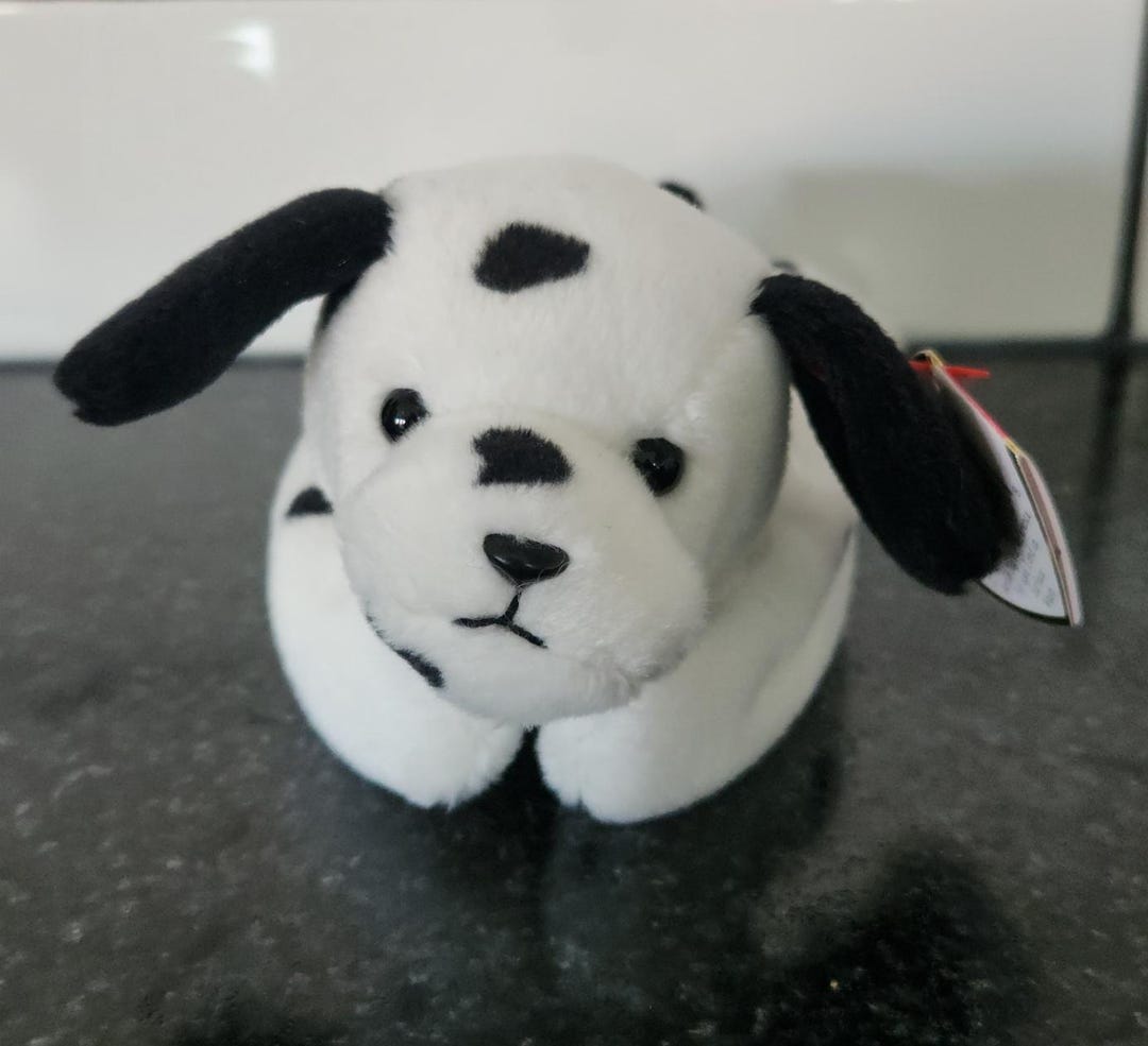 Ty Beanie Baby “dotty” the Dalmatian Dog (8.5 Inch) - Etsy