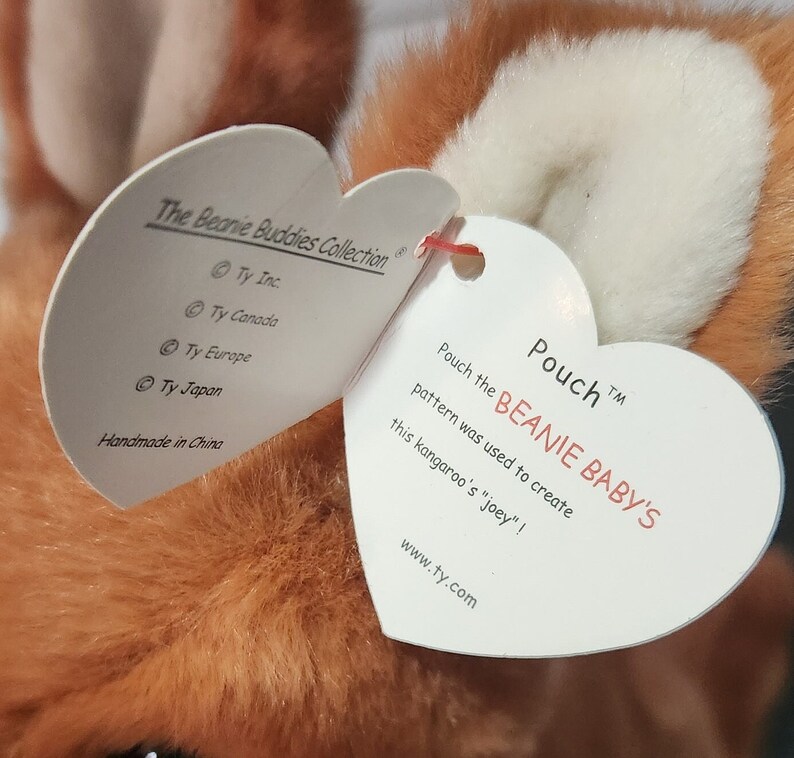 Ty Beanie Buddy “pouch” the Kangaroo (11.5 Inch) - Etsy