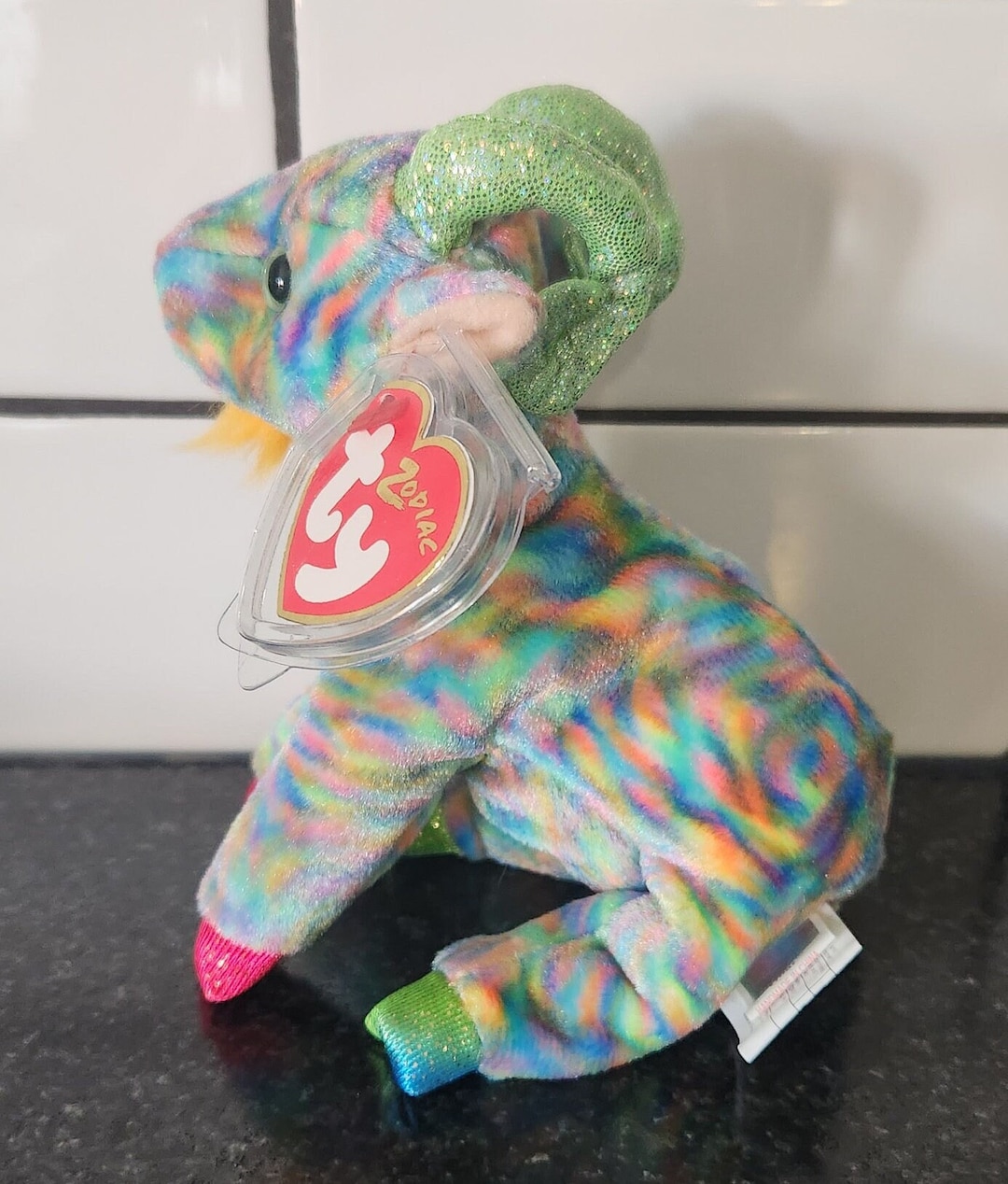 Ty Beanie Baby "goat" From the Zodiac Collection (vintage From 2000 ...