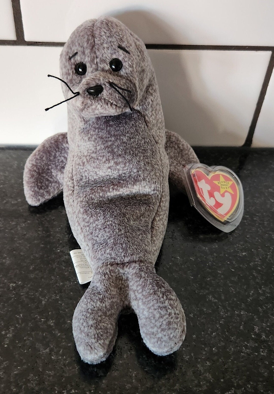 Ty Beanie Baby Seal slippery the Seal 7 Inch - Etsy UK