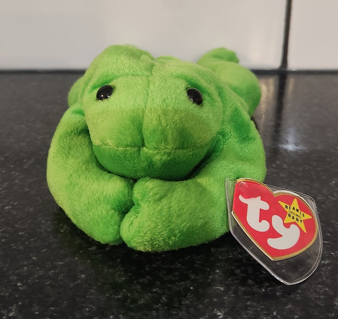Ty Beanie Baby legs the Frog Highly Sought After Ty - Etsy