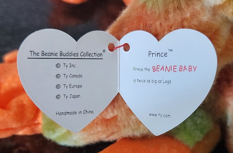 Ty Beanie Buddy prince the Frog 13 Inch Mint Condition - Etsy
