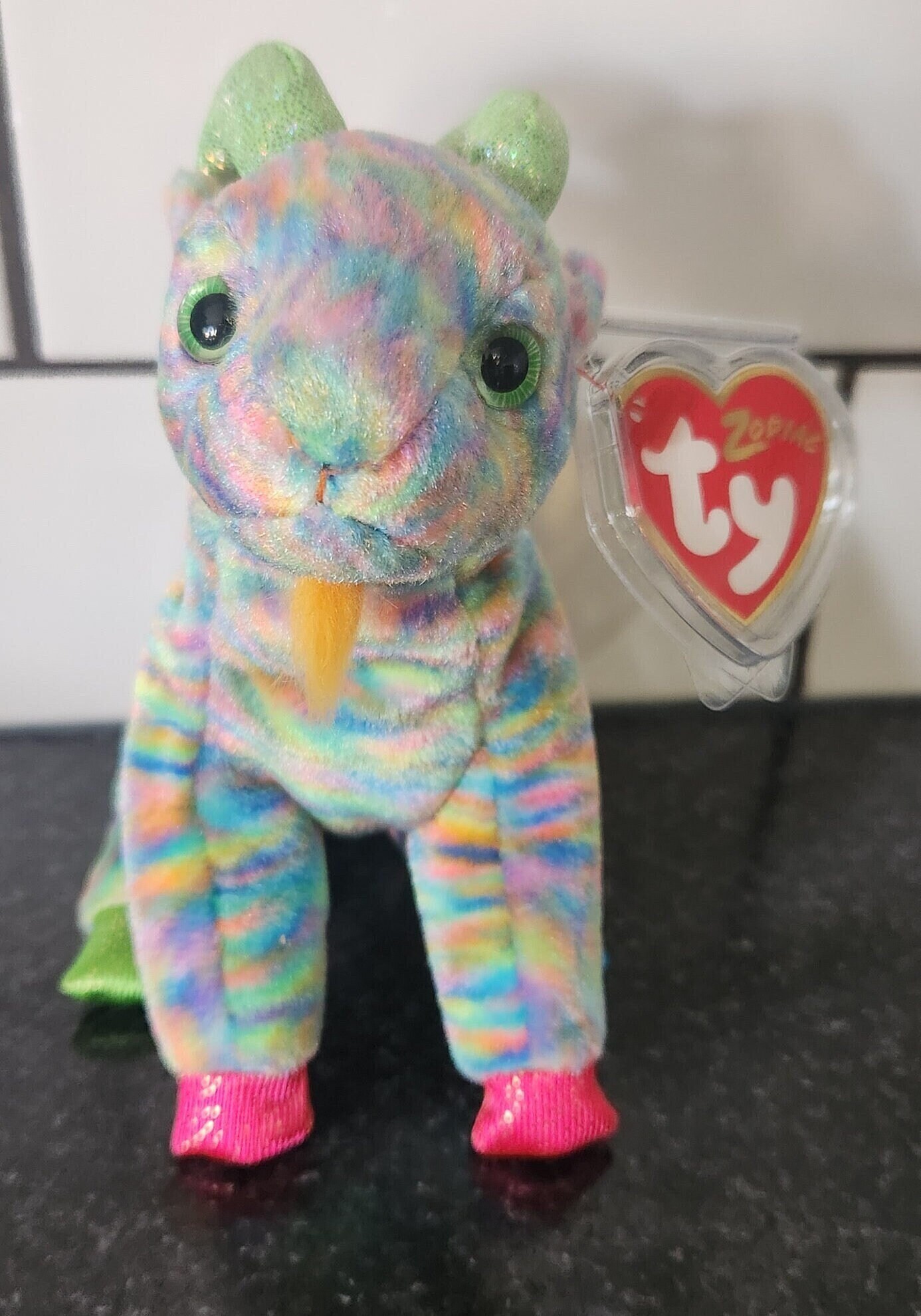 Ty Beanie Baby "goat" From the Zodiac Collection (vintage From 2000 ...