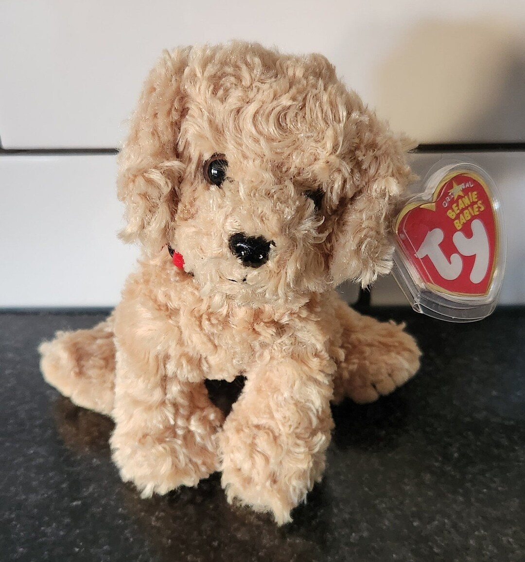 TY Beanie Baby dooley the Golden Retriever rare Find 6.5 Inch - Etsy