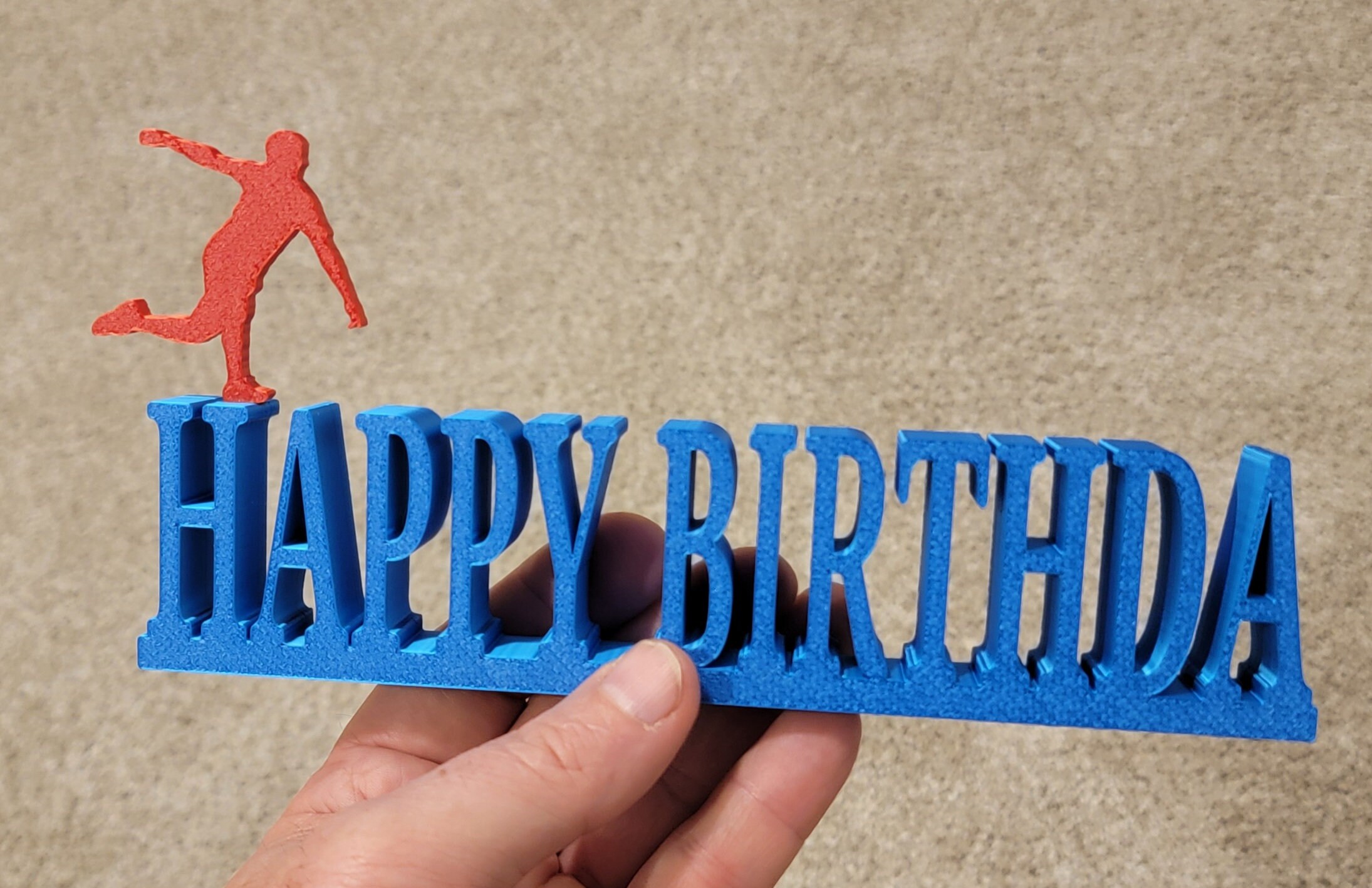 Disc Golf Birthday Cake Topper - Etsy