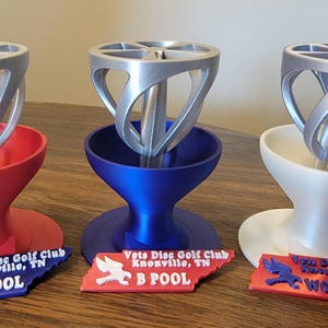 Disc Golf Trophy Custom Disc Golf Trophies Event Trophies - Etsy