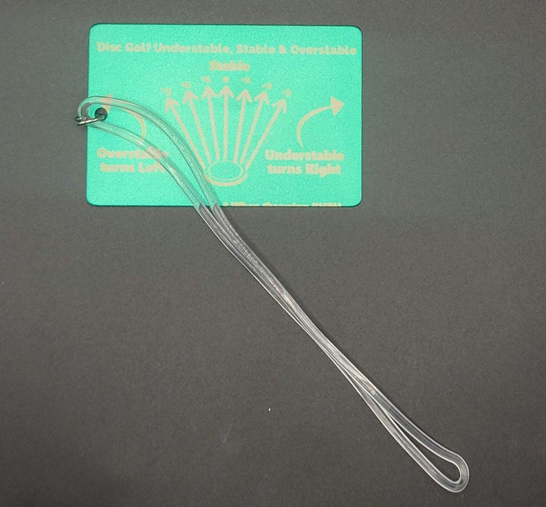 Metal Disc Golf Flight Reference Card – Stability & Flight Numbers ...
