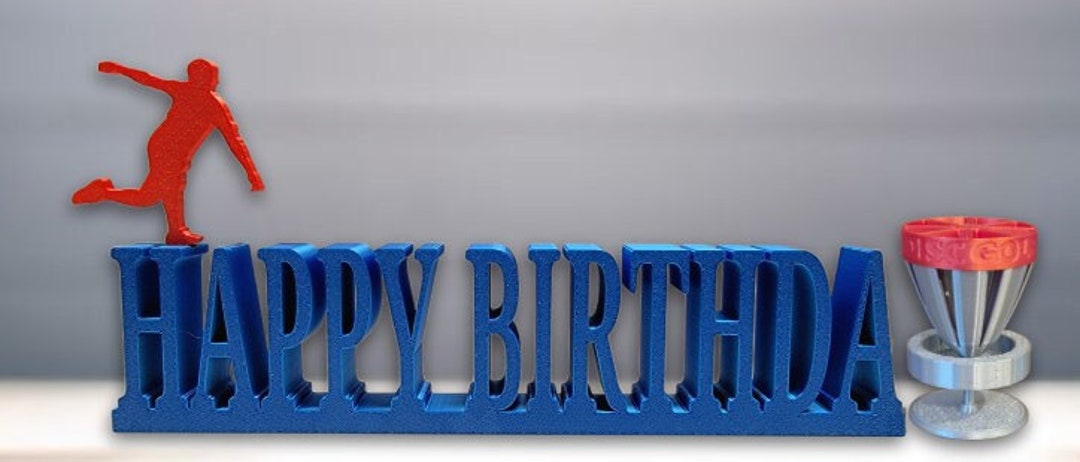 Disc Golf Birthday Cake Topper - Etsy
