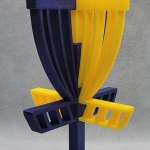 Disc Golf Mini Basket Design Your Own Pick Your Team or School Colors ...