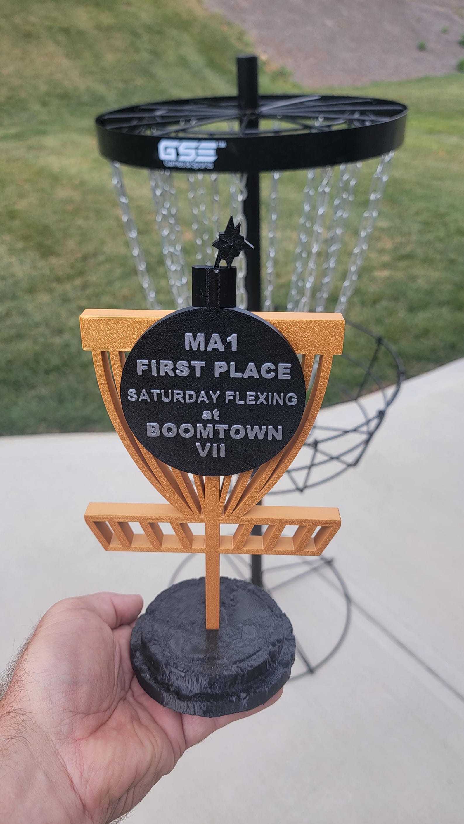 Disc Golf Trophy Custom Disc Golf Trophies Event Trophies - Etsy