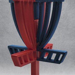 Disc Golf Mini Basket Design Your Own Pick Your Team or School Colors ...