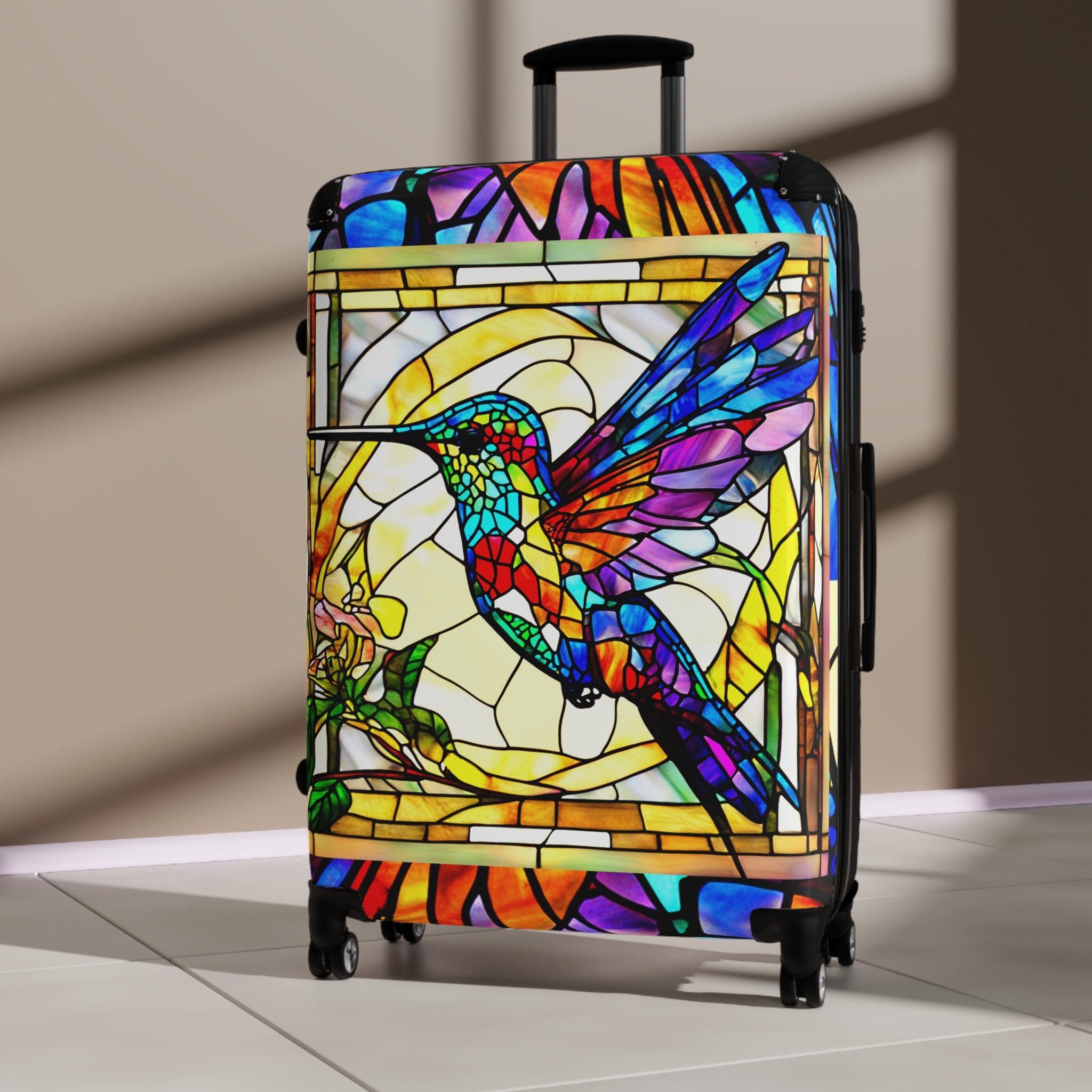 SONOMA RUBY Hummingbirdsuitcase Travel Luggagecustom - Etsy