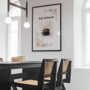 Hajj Mubarak Poster | Islamic Art | Digital Download | Hajj Gift ...