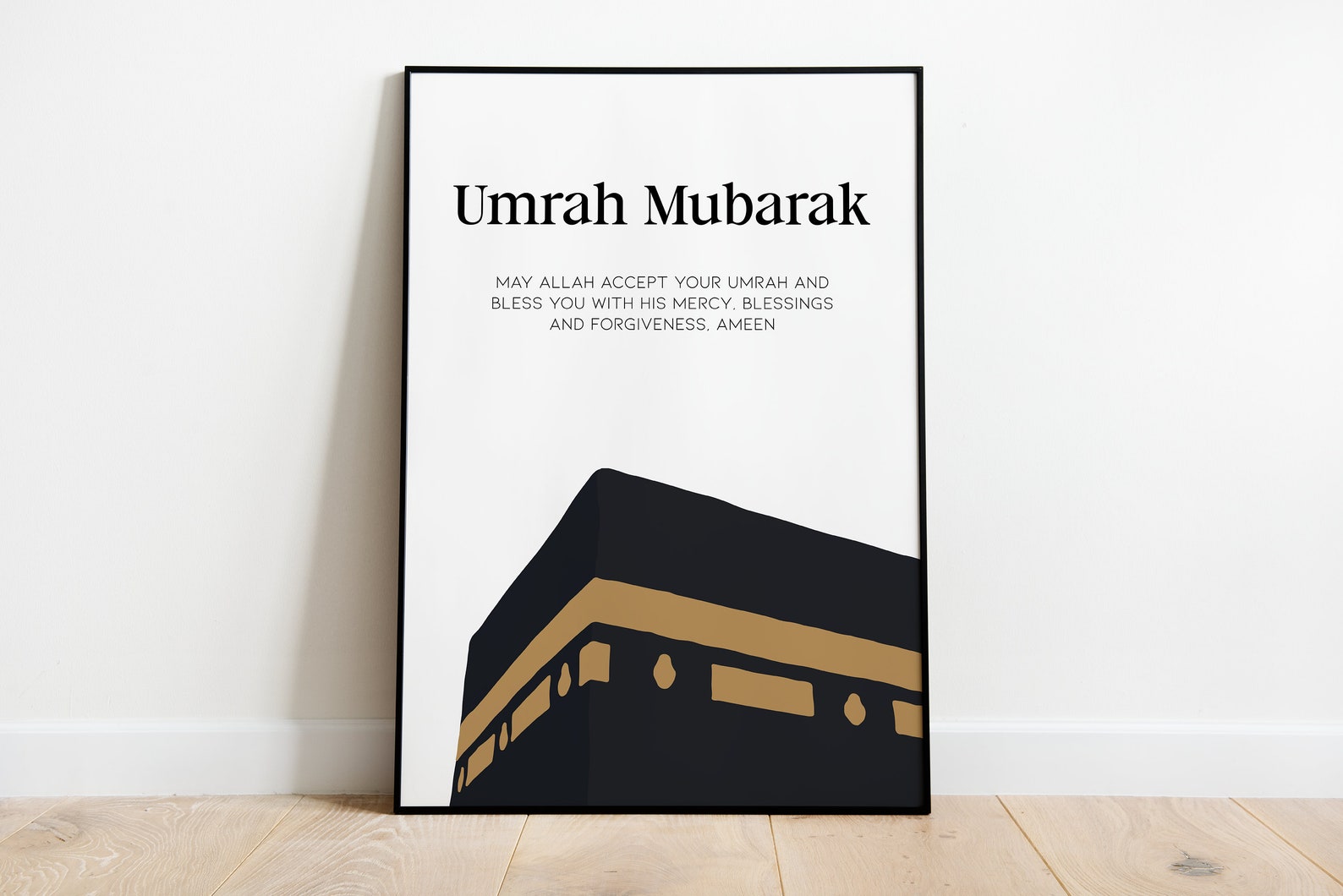 Umrah Mubarak Poster | Islamic Art | Digital Download | Umrah Gift ...