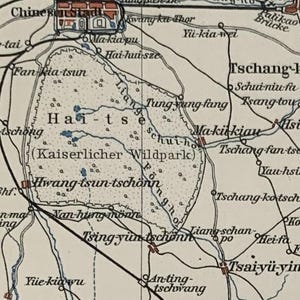 CN Tianjin / Orig. 1904 Map of Tianjin - Hai River - Beijing - Etsy
