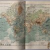 World Geogr / Orig. 1895 Antique Map of World Population Density - Etsy