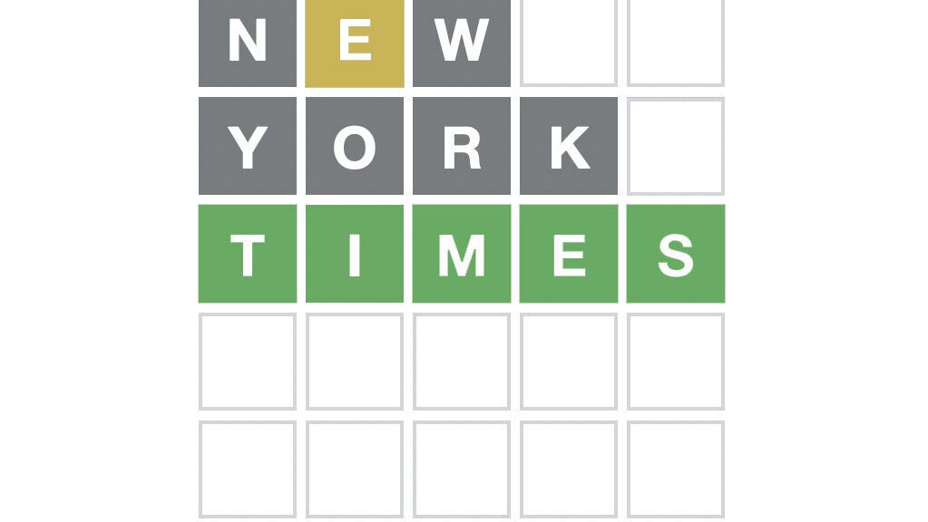 2023 WORDLE TEMPLATE - BLANK - Etsy