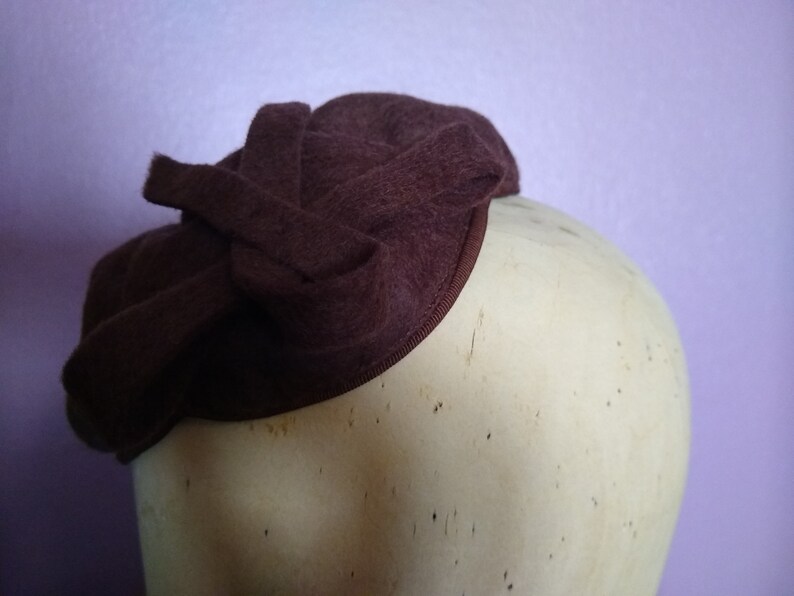 1940s Handmade Vintage Inspired Reproduction Ladies' Women's Chocolate ...