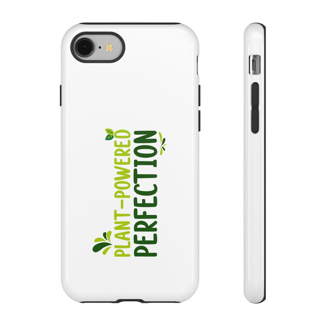 Plant-powered Perfection Phone Case, Vegan Phone Cover, Eco-friendly ...