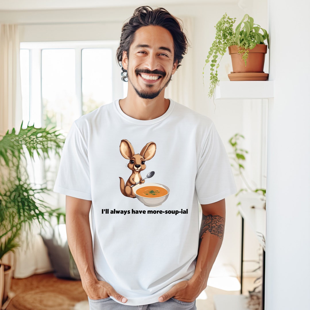 Marsupial Shirt, Soup, Funny Animal Shirts, Wallaby, Australia, Dad ...