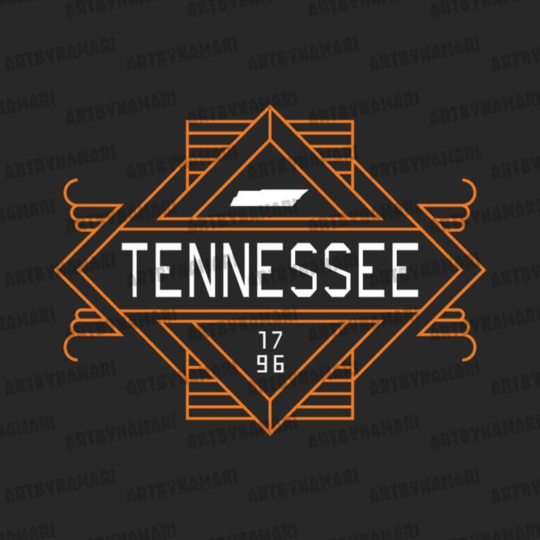 Tennessee Retro - Graphic Art Vector - PNG SVG - Etsy