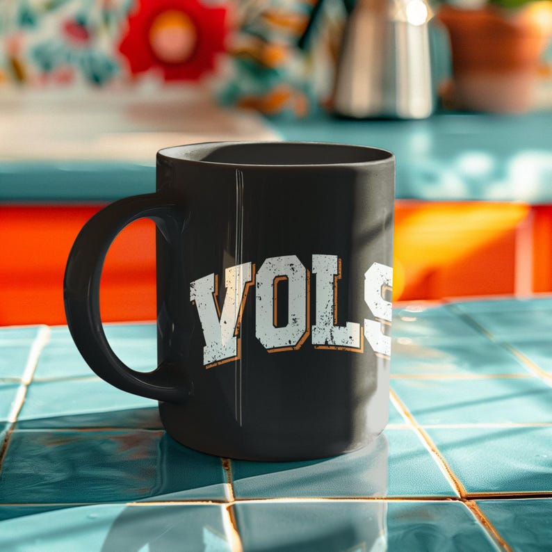 VOLS Distressed Graphic Art Vector - Etsy