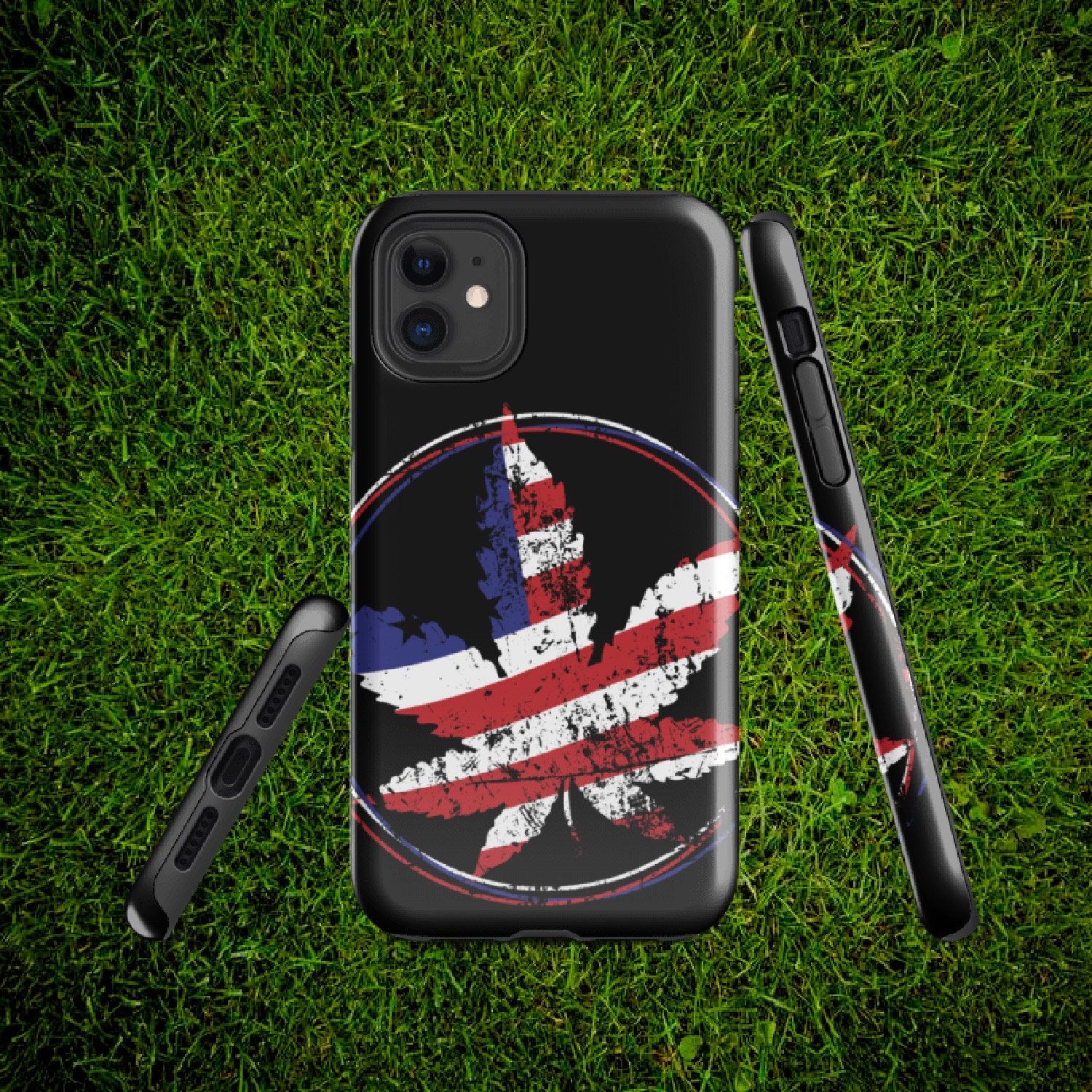 US Flag in Pot Leaf Graphic Art Vector - Etsy