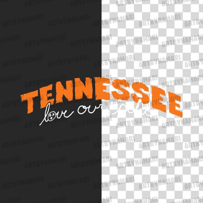 Tennessee Love Police - Graphic Art Vector - SVG PNG - Etsy