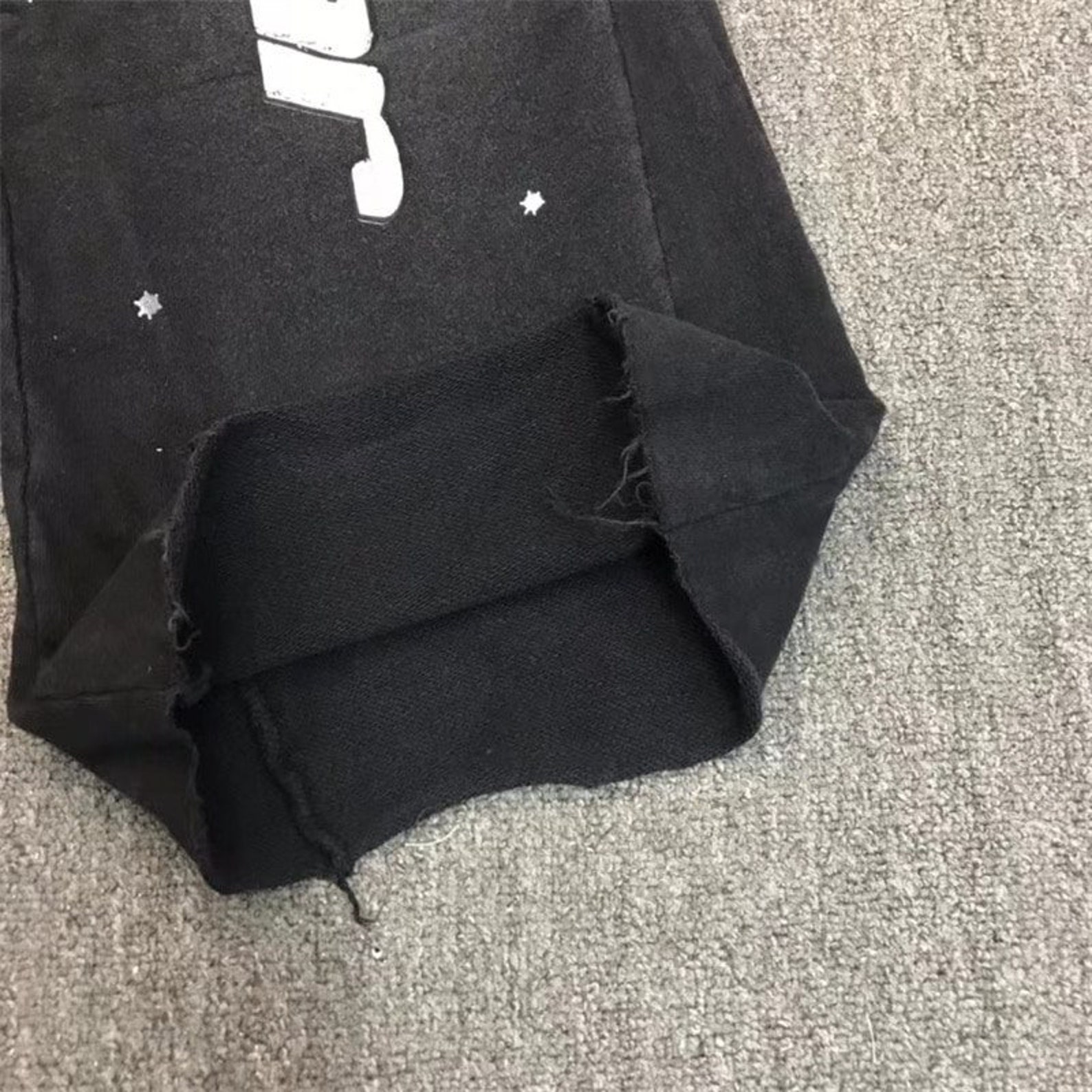 Hellstar Studios Black Flare Flame Sweats - Etsy