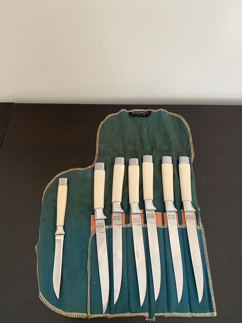 Set of 7 Solingen Germany Stainless Steak Knives - Etsy