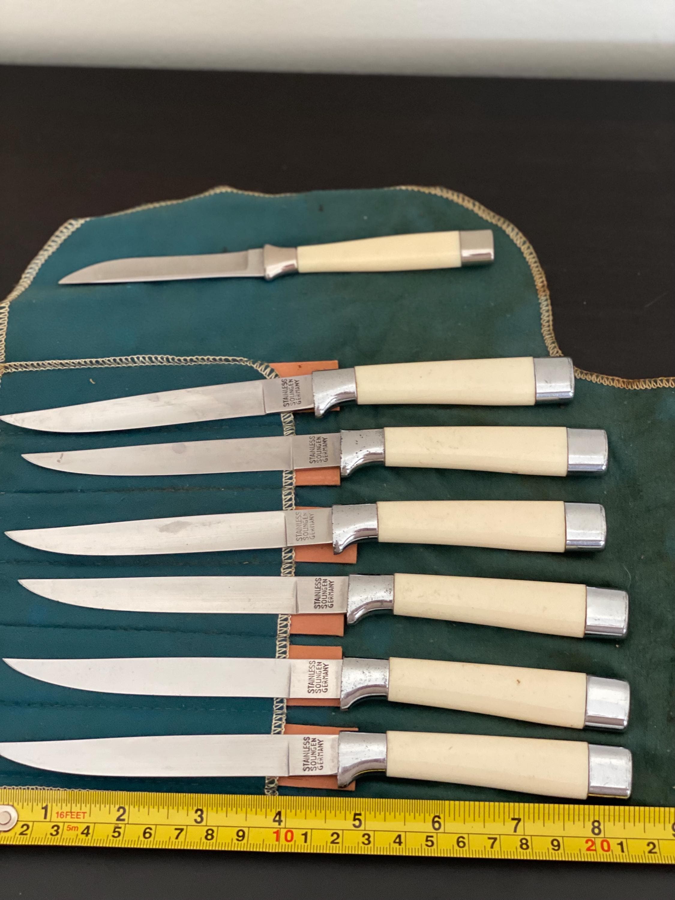 Set of 7 Solingen Germany Stainless Steak Knives - Etsy